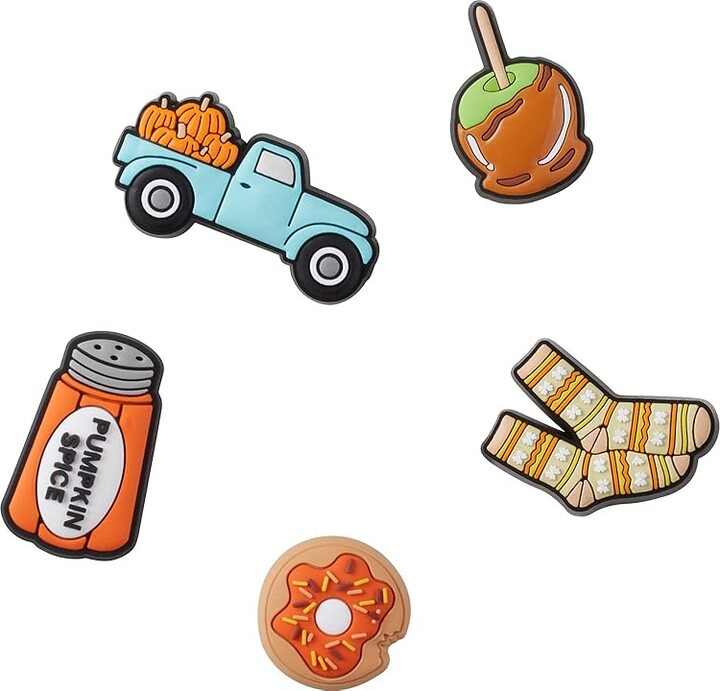 Crocs Jibbitz Holiday Packs (Pumpkin Spice 5-pack) Remedies Foot Care ...