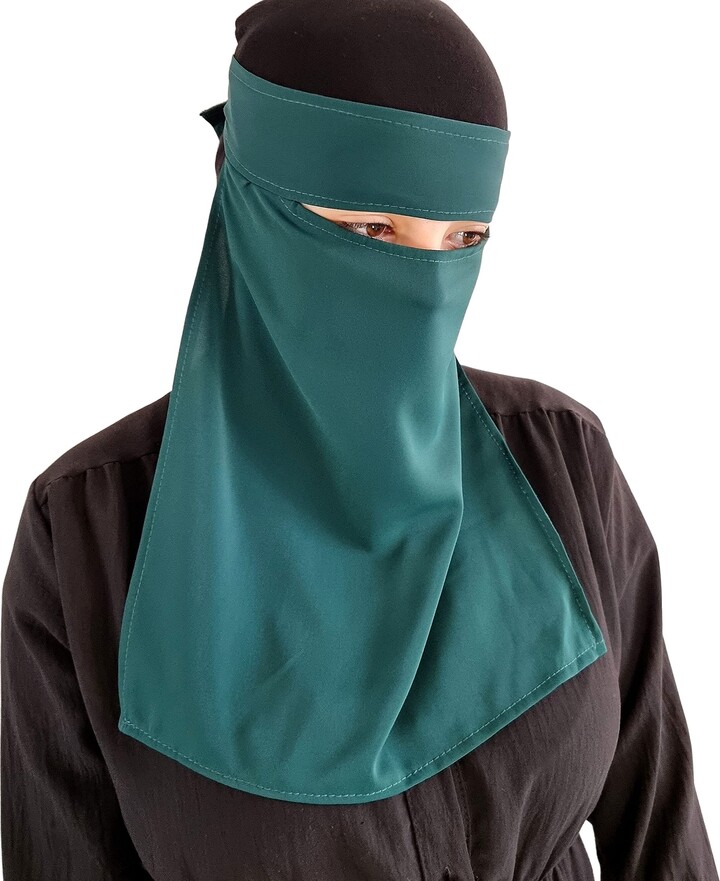 Yaqeen Hijab Niqab Face Veil Jilbab Abaya Khimar Headscarf One Piece ...