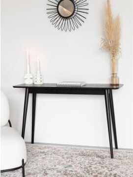 Lillian Daph Fabio Wooden Herringbone Console Table - ShopStyle