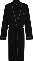 HUGO BOSS Logo Embroidered Dressing Gown - ShopStyle Robes