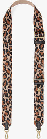 Kate Spade Spotted Leopard Webbing Bag Strap - ShopStyle