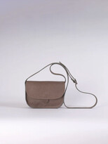 Kate Sheridan Circle Tab Bag in Graphite - ShopStyle