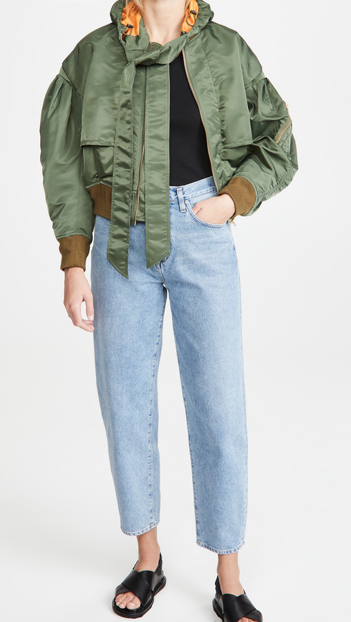 Toga Pulla Nylon Twill Bomber Jacket - ShopStyle