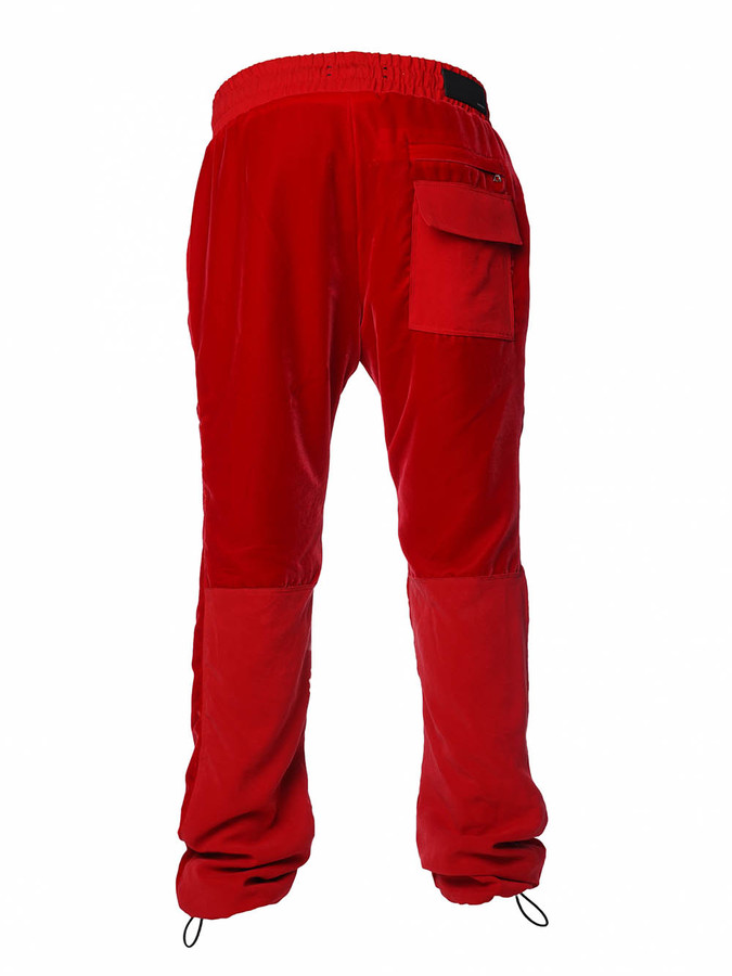 Amiri Velvet Commando Sweatpants Red - ShopStyle Activewear Pants