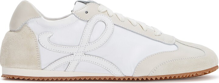 Loewe Luxury Ballet runner in leather and nylon - ShopStyle Low Top ...