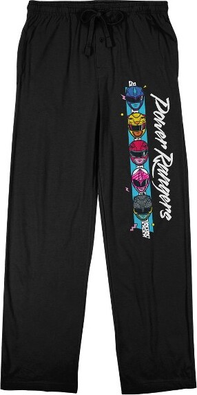 Power Rangers Faces Men's Black Sleep Pajama Pants - ShopStyle Bottoms