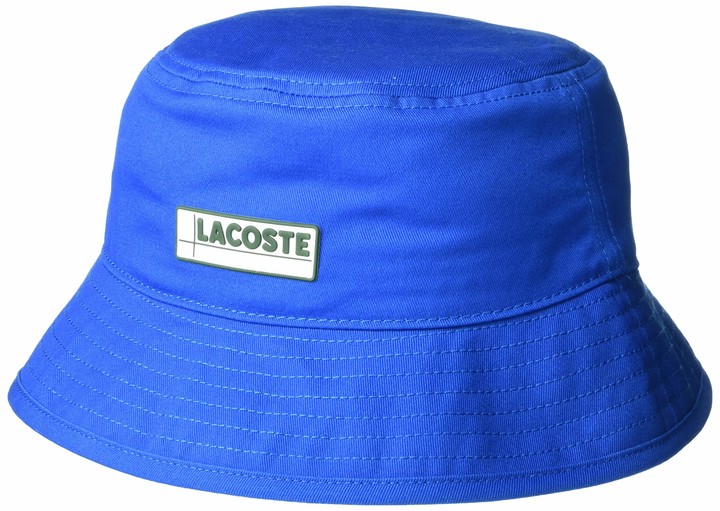 Lacoste Men's Lifestyle Twill Bucket Hat - ShopStyle