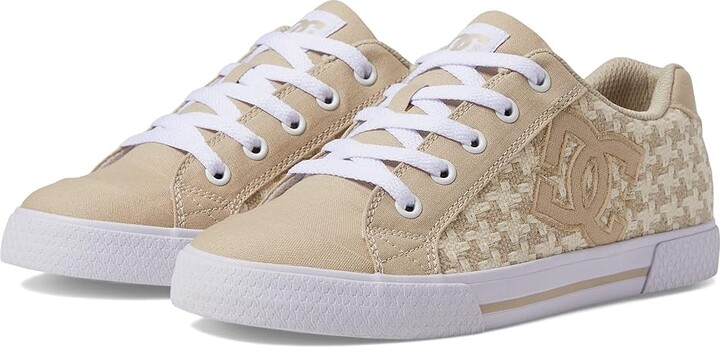 DC Chelsea (Tan Plaid) Women's Skate Shoes - ShopStyle