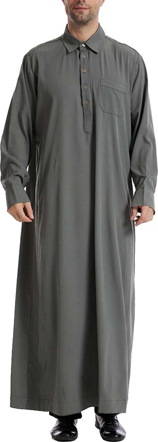 COOFANIN Baby St Patricks Day Outfit Girl Islamic Thobe Men Mens Tunic ...