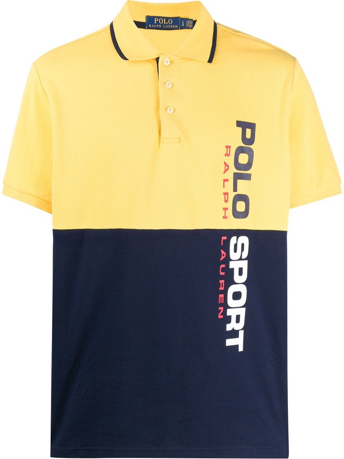 Polo Ralph Lauren Two-Tone Polo Shirt - ShopStyle