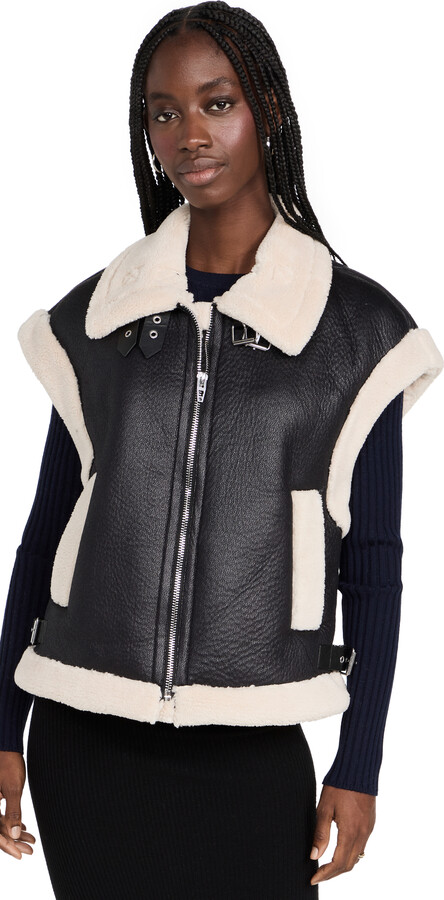 Blank NYC Work It Faux Sherpa Vest - ShopStyle