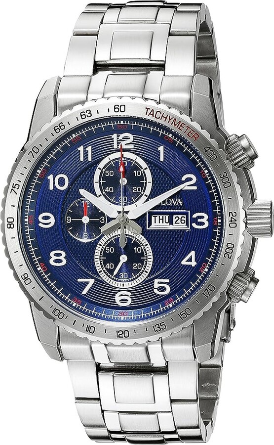Bulova Men's Marine Star Blue Dial Watch - ShopStyle