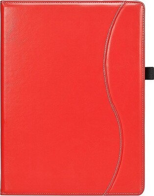 SaharaCase Business Series Folio Case for Microsoft Surface Pro X Red ...