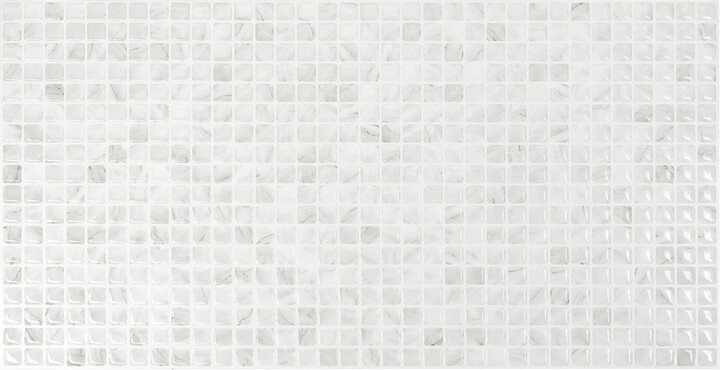 The Smart Tiles Smart Tiles Blok Minimo Marble 22.56 in. X 11.58 in ...