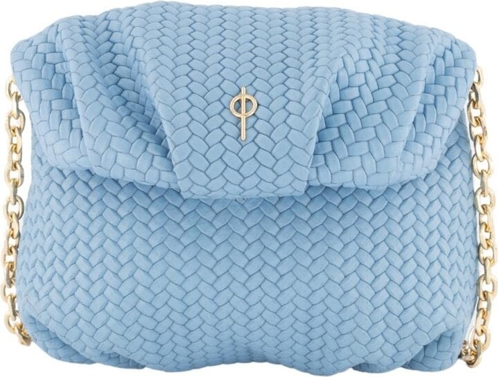 Otrera Braid Print Baby Leda Blue - Leather Crossbody - ShopStyle ...