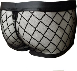 AUVS Men's Ultra Sexy See-Through Mesh Sheer G-Strings & Thongs/Bikini ...