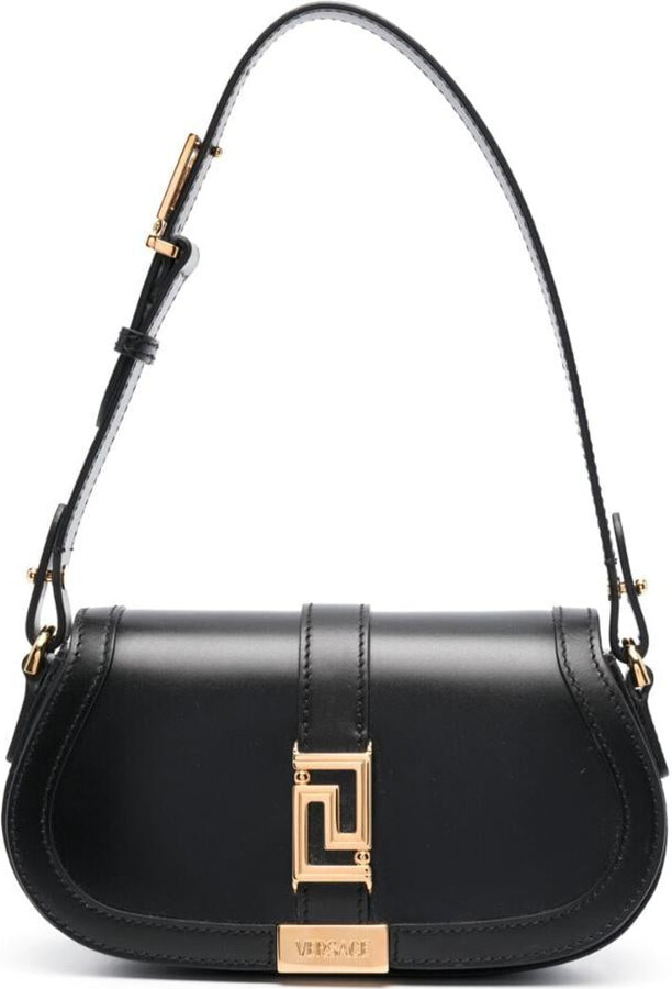 Versace Greca Goddess leather mini bag - ShopStyle