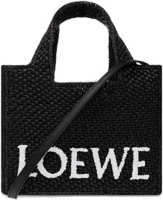 Loewe Logo Embroidered Small Tote Bag - ShopStyle