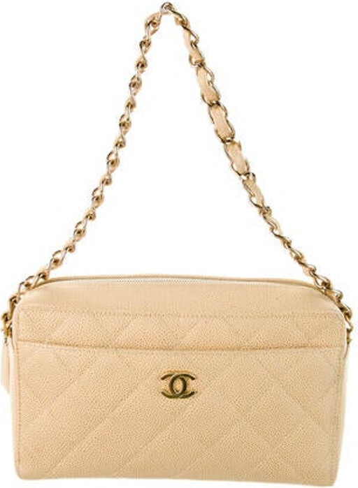 Chanel Quilted Camera Bag - ShopStyle