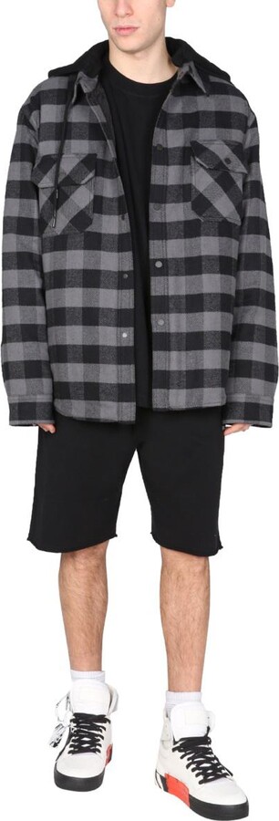 Off-White Flannel Shirt - ShopStyle