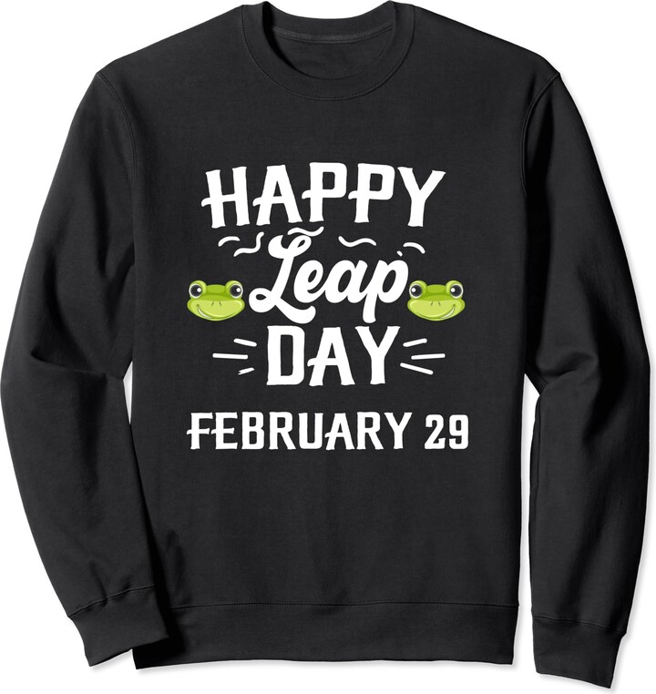 Funny Happy Leap Year 29 th Frog Couple Kids Happy Leap Day February 29 Leapling Year 2024 Cute ...