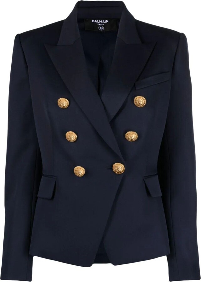 Balmain 6 Buttons Jacket - ShopStyle Blazers