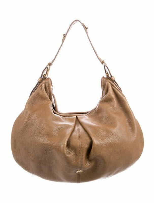 Burberry Leather Hobo Bag Brown - ShopStyle