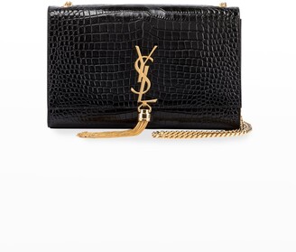 Saint Laurent Kate monogram shoulder bag - ShopStyle