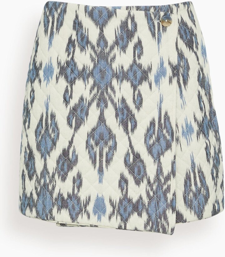 Ulla Johnson Zina Skirt in Celeste - ShopStyle