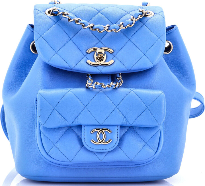 Chanel Leather backpack - ShopStyle