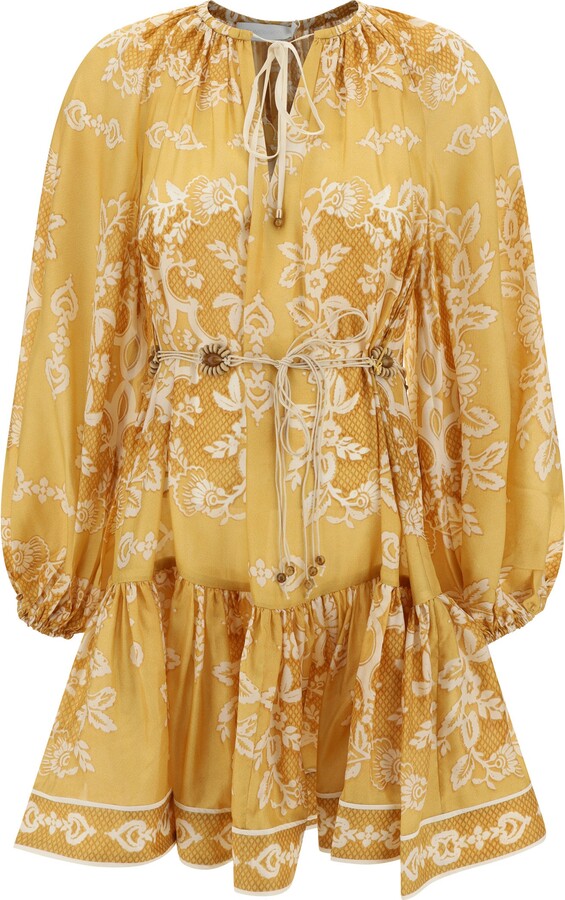 Zimmermann Mini Billow Dress - ShopStyle