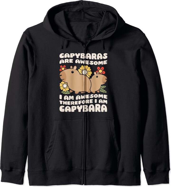 Capybara Clothing Co. Capybaras Are Awesome Therefore I Am A Capybara ...