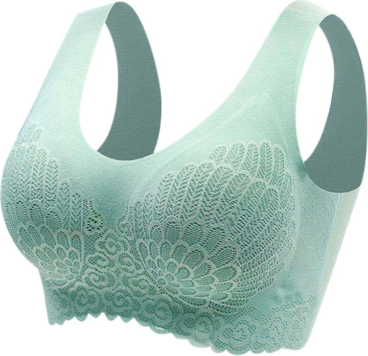 Generic Bra Support Vests for Women Shaper Mint Bras 2023 White Lace ...