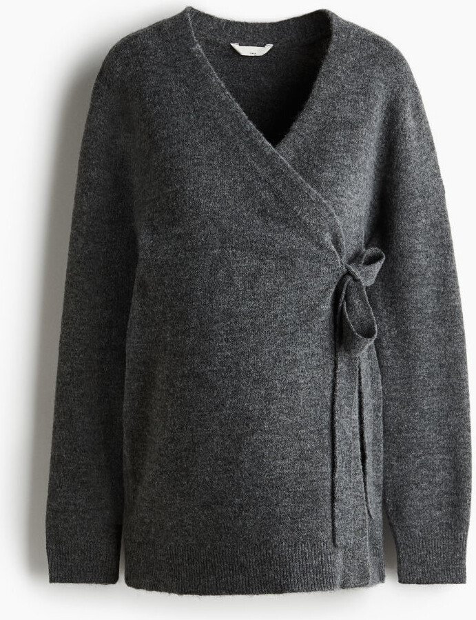 H&M MAMA Before & After Wrap-front Cardigan - ShopStyle Sweaters