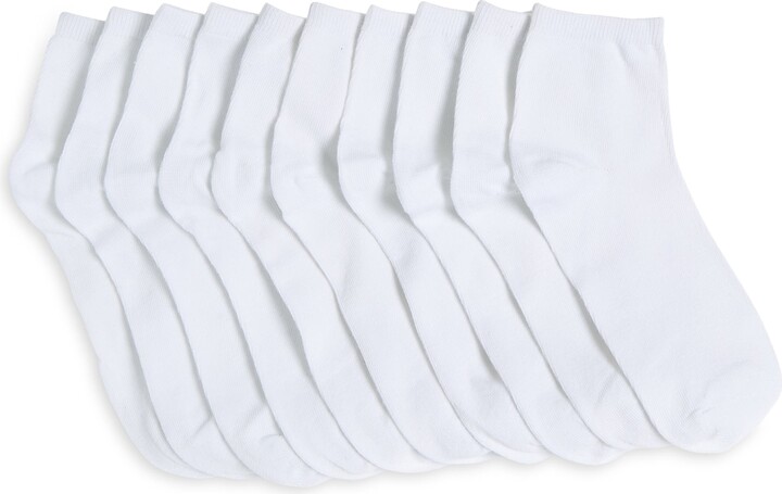 Sanctuary 10-Pack Quarter Socks - ShopStyle