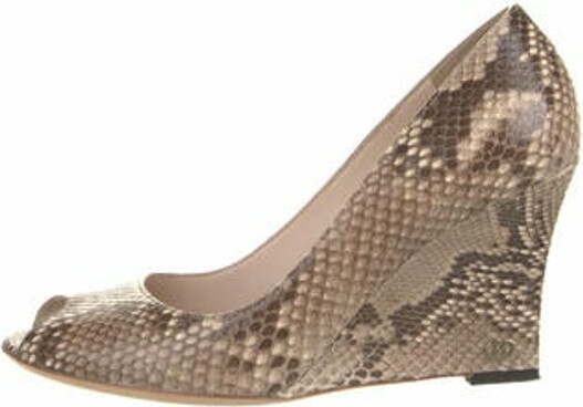 Gucci Python Wedges - ShopStyle