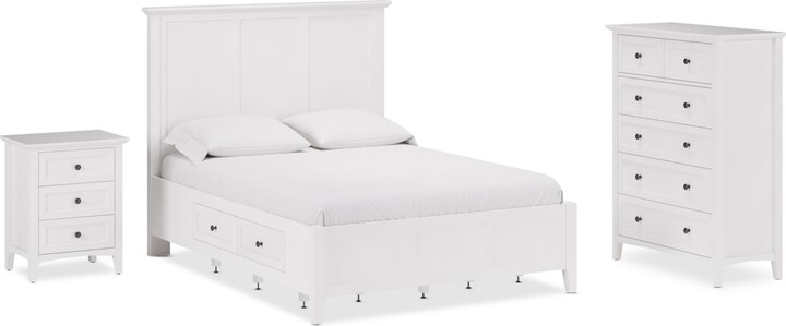 Furniture Hedworth Queen Storage Bed 3pc Set (Queen Storage Bed + Chest ...