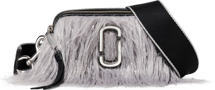 Marc Jacobs The Creature Snapshot Faux Fur Crossbody Bag - ShopStyle