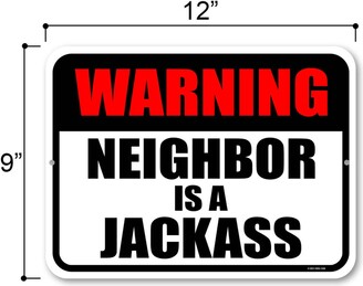 Etsy Honey Dew Gifts, Neighbor Is A Jackass, Funny Yard Decor, Bad Sign ...