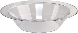 Ecoquality 12 Oz Round Clear Plastic Bowls Mod Collection 60 Guests ...