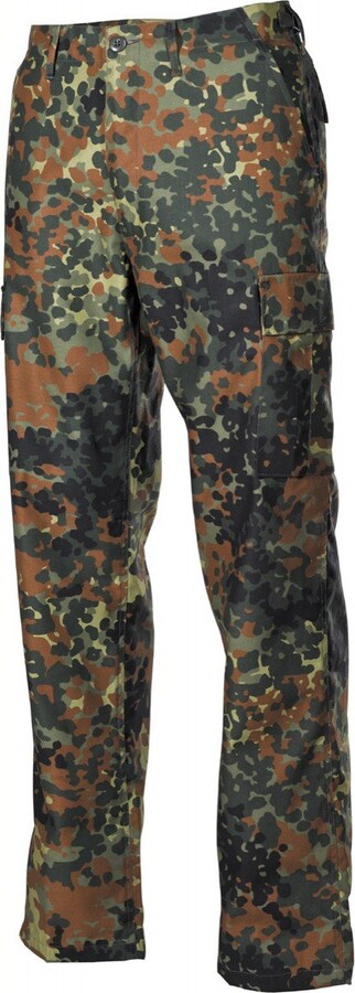 MFH Men's US BDU Combat Trousers Flecktarn Size 7XL - ShopStyle