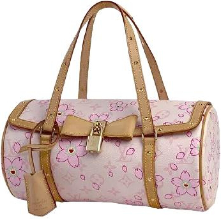 Louis Vuitton Papillon leather handbag - ShopStyle Tote Bags