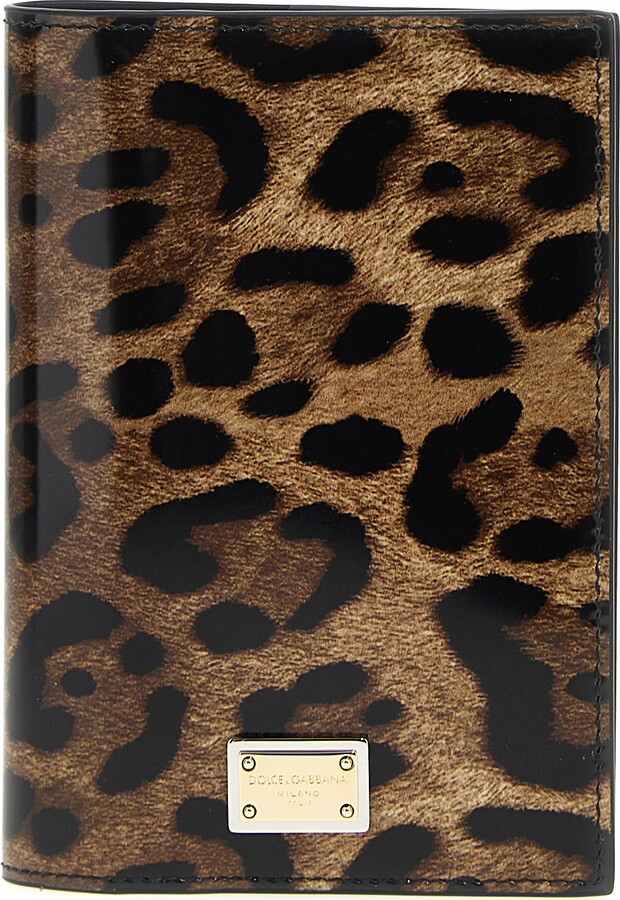Dolce & Gabbana 'leopard'pass Holder - ShopStyle Key Chains