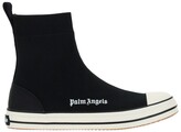 Palm Angels Logo Printed High-Top Sneakers - ShopStyle