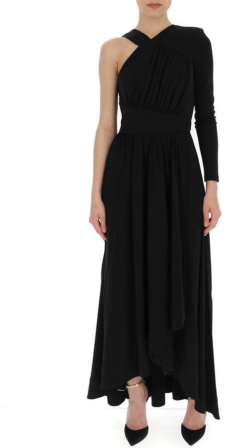 Givenchy Asymmetric Draped Maxi Dress - ShopStyle