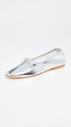 Women's Silver Flats | ShopStyle
