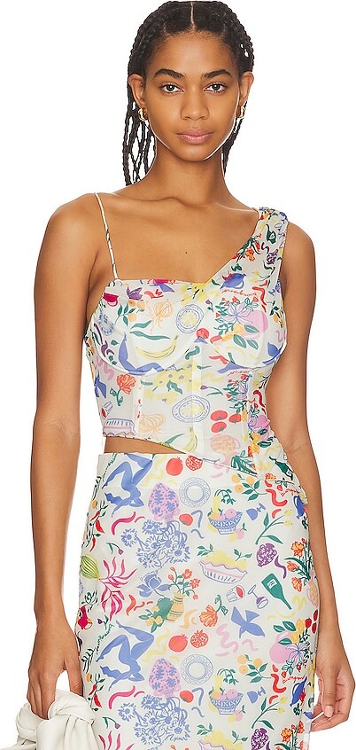 LPA Giada Corset Top - ShopStyle