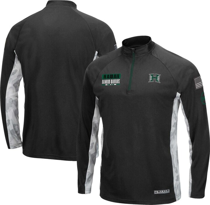 Colosseum Men's Black, Camo Hawaii Warriors Oht Military-Inspired Appreciation Snow Cruise ...