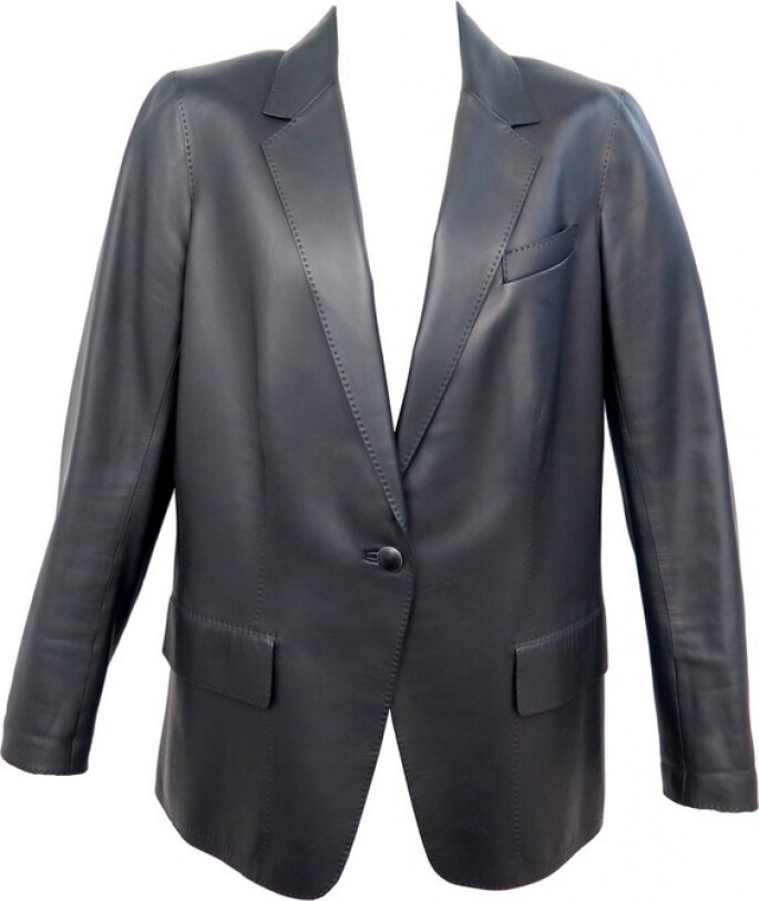 Hermes Leather jacket - ShopStyle