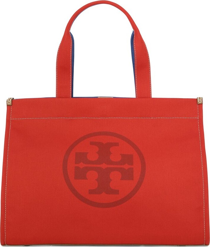 Tory Burch Ella Colour Block Tote Bag - ShopStyle